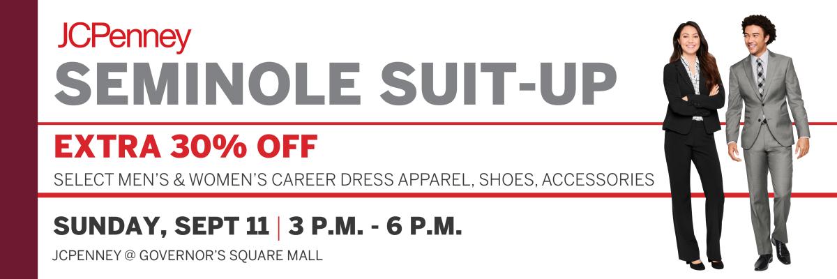 Seminole Suit-Up with JCPenney: Sunday, Sept. 11 | University Announcements